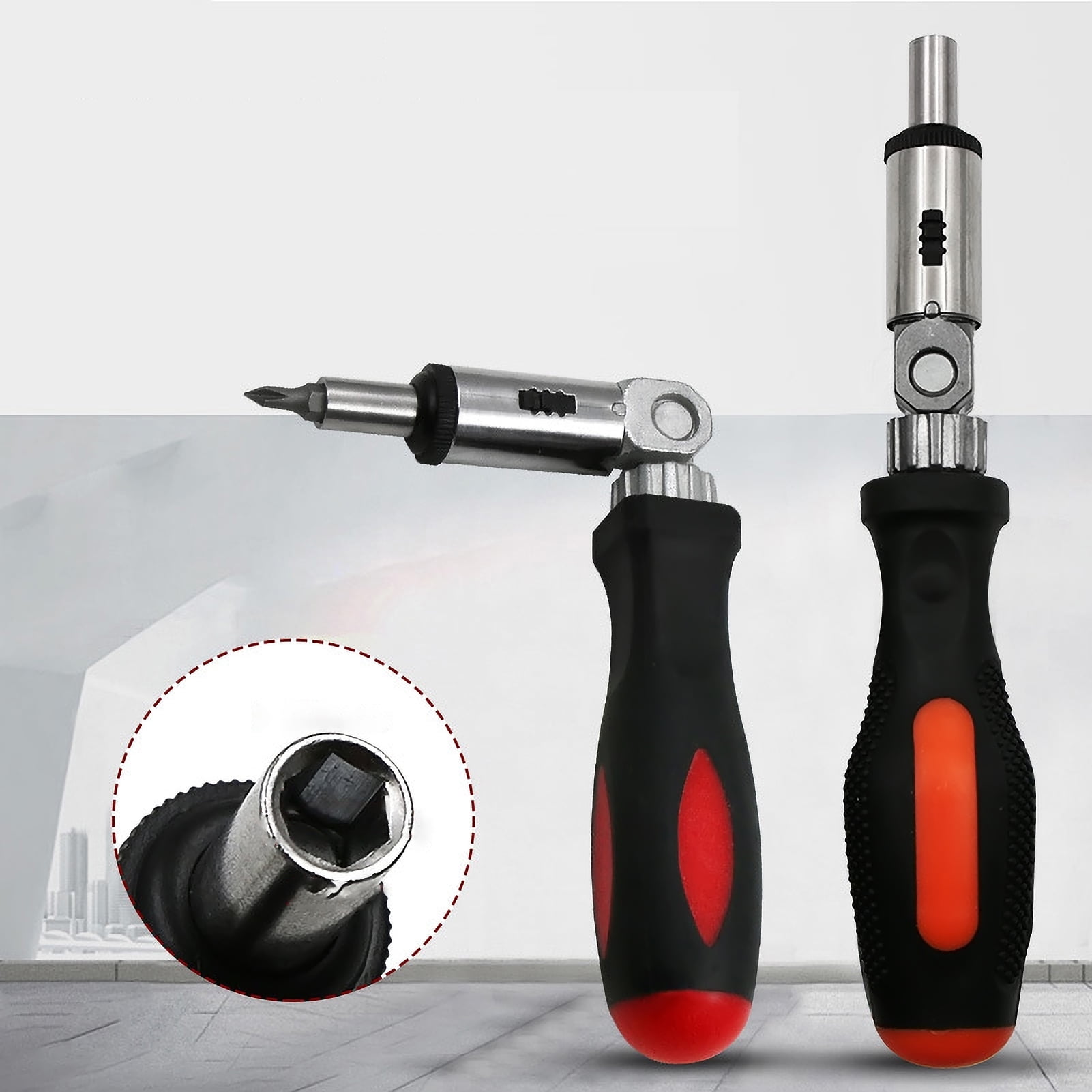 Ratchet Screwdriver, Screwdriver Hexagonal High Toughness 1/4inch Screw ...