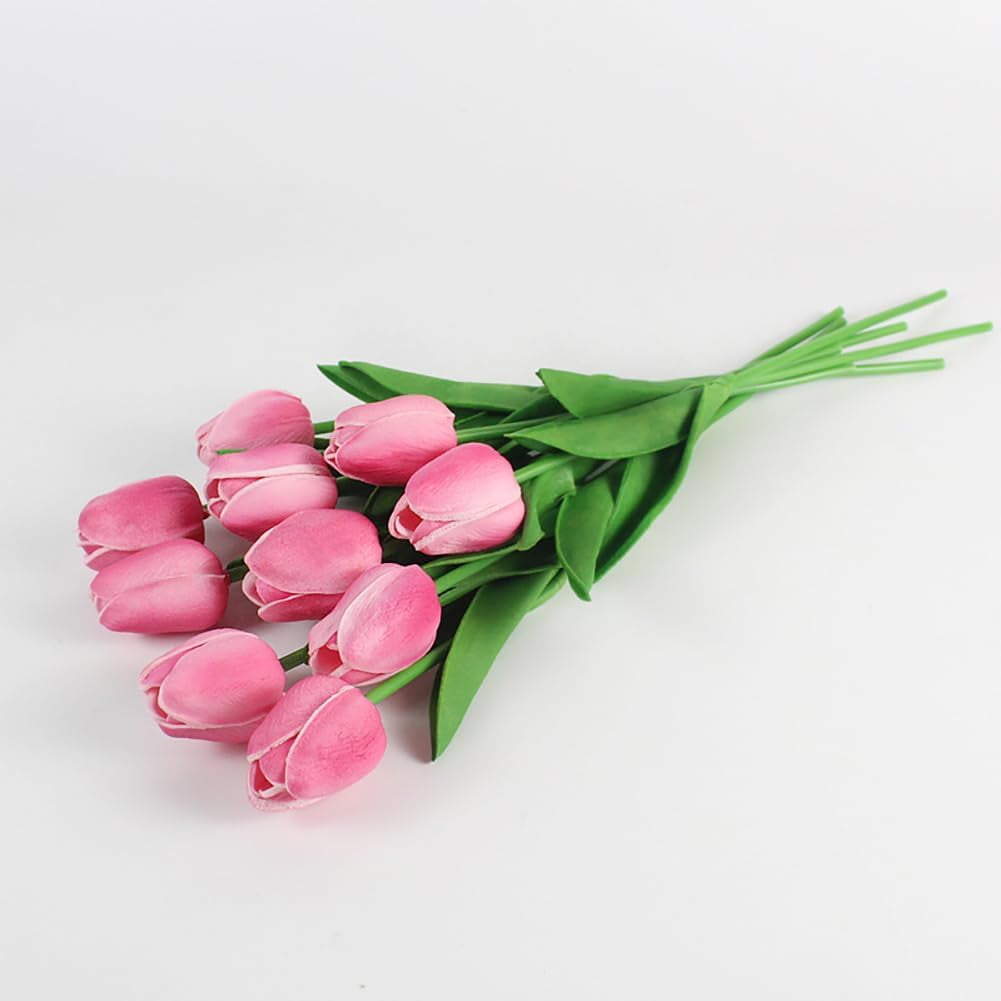 Click here for Generic Hot Pink Fake Tulips Artificial Flowers  1... prices