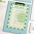 A4 Vertical Clipboard with Stand | Multicolor Plastic Clip Board for ...