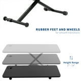 "VIVO Single Top Height Adjustable 28"" Standing Desk Laptop Riser ...