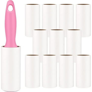 3 Piece Deluxe Schticky Reusable Lint Roller Set with Extendable ...