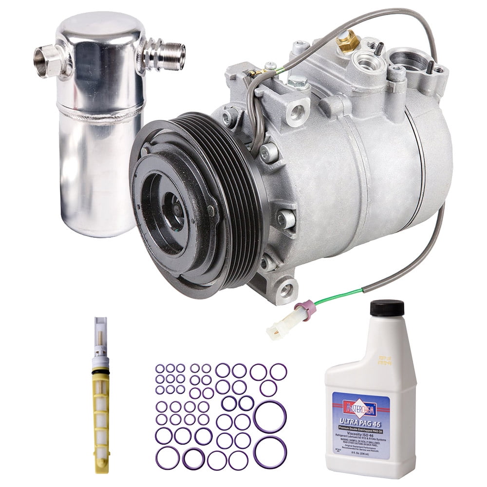 For Audi A6 Quattro A6 S6 AC Compressor w/ A/C Repair Kit ...