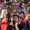 Ouddy Life 172Pcs Halloween Balloon Arch Garland Kit - Gaint Spider Bat ...