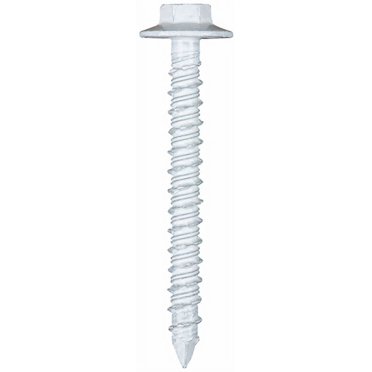 Bilot TB25312H Titen Concrete Screw Anchor (Zinc) 1/4" x 3-1/2" 50ct ...