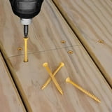 Hillman Fasteners 48419 5LB 3x10 Tan Deck Screw - Walmart.com