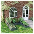 Steel Raised Garden Bed 5-Piece Set, 8x8x1ft Outdoor Planter Box for ...