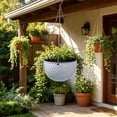 CaiTeLin Honeycomb Hanging Basket With Drainage Hole, Weather Resistant ...