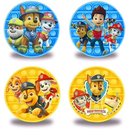 EAYY 4 Packs Push Pop Poop Fidget Toy, Dog Sensory Anxiety Stress ...