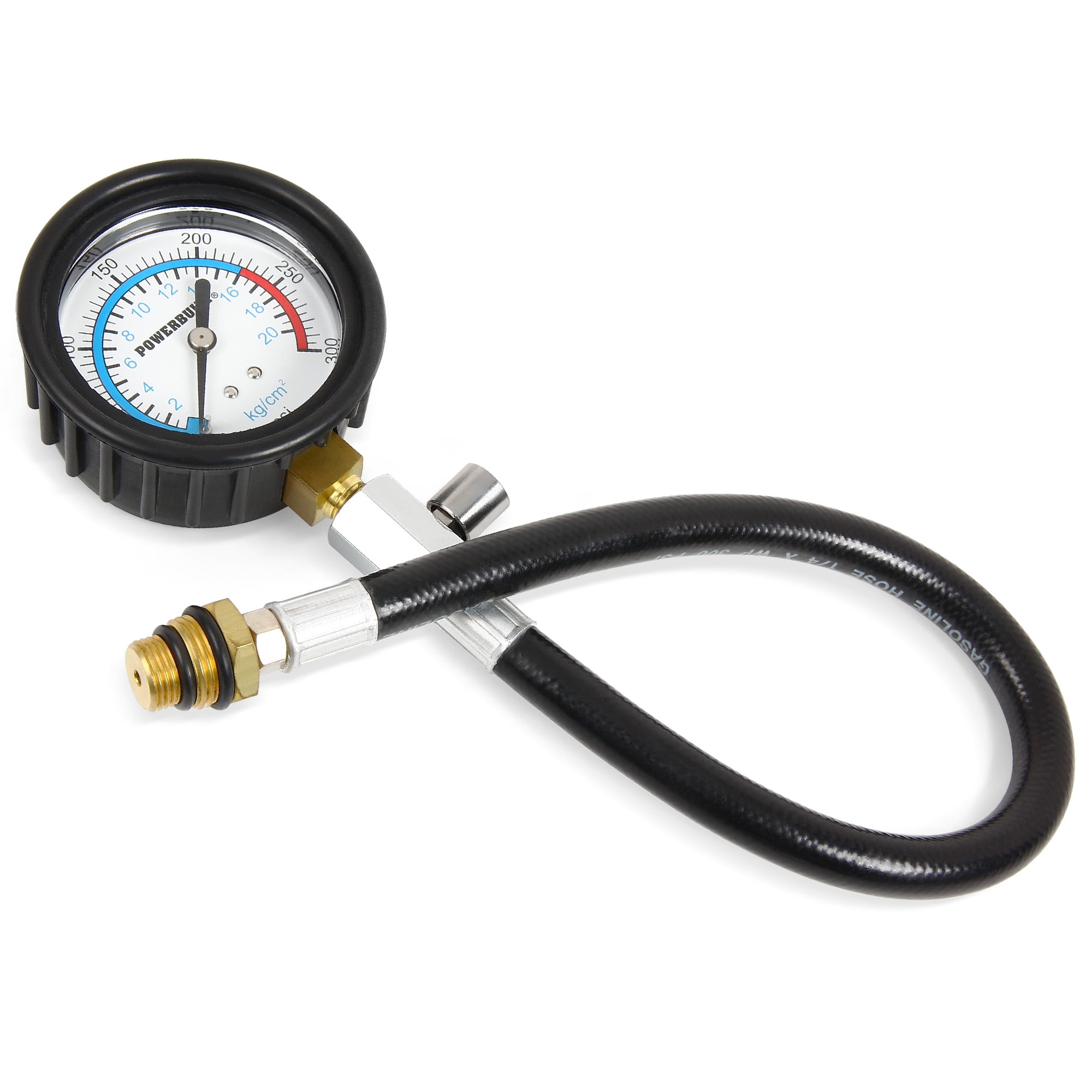 Powerbuilt Compression Tester for 14mm & 18mm Spark Plug Threads ...