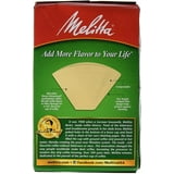 Melitta 100 Count, No.4, Natural Brown Super Premium Cone Coffee ...