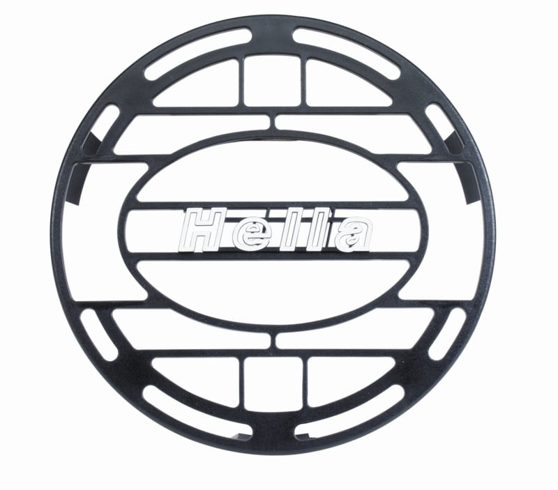 Hella Stone Shield Round Plastic Black Hella Logo Light Cover - Walmart.com