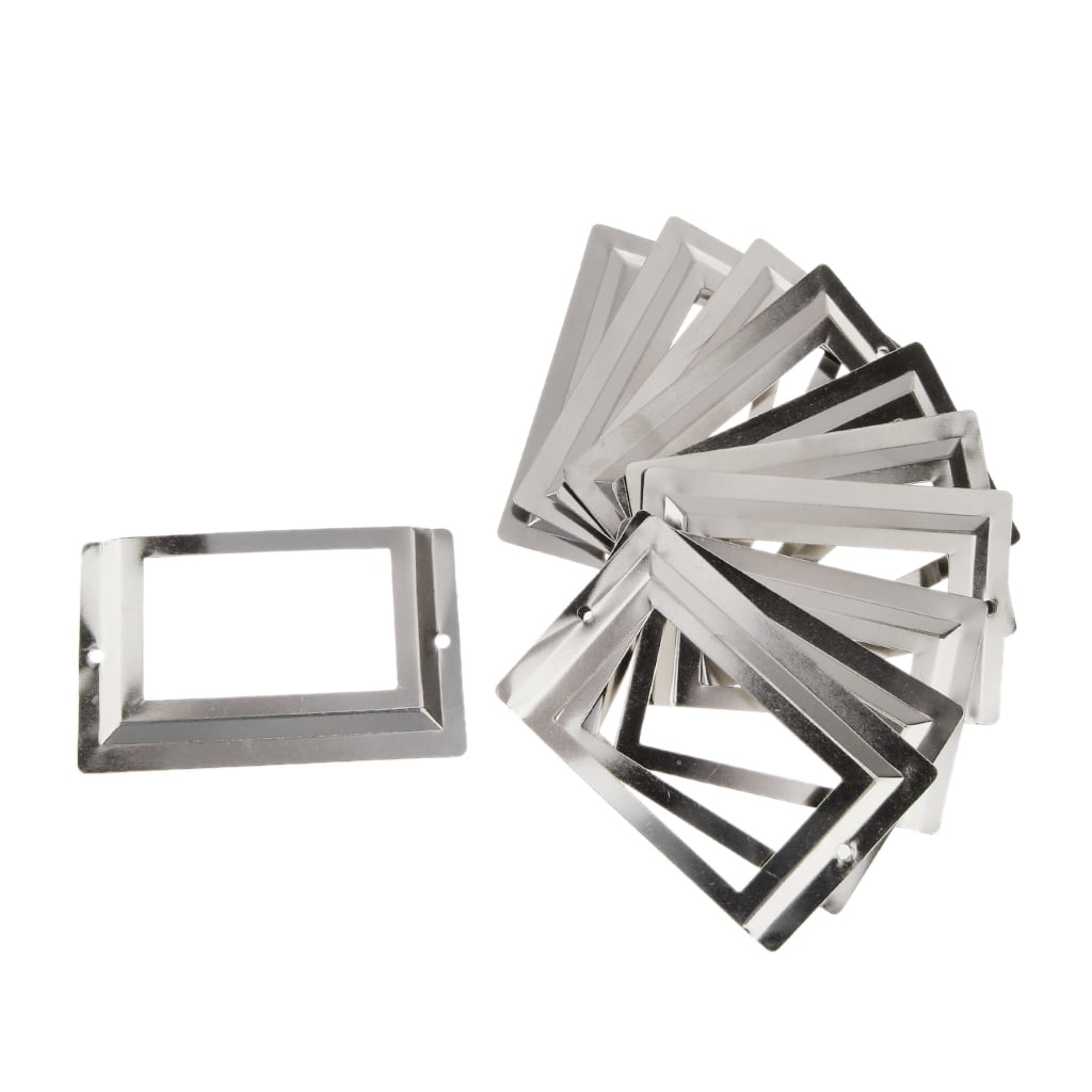 10pcs Office Library File Drawer Tag Label Card Holder Drawer Pull ...