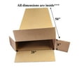 Guitar Shipping Moving Corrugated Box Carton 275#-C/44ECT-C (20x8x50 ...