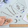 1 Box DIY 6 Sets Metal Bookmark Kit Metal Bookmarks Bulk Hook Bookmark ...