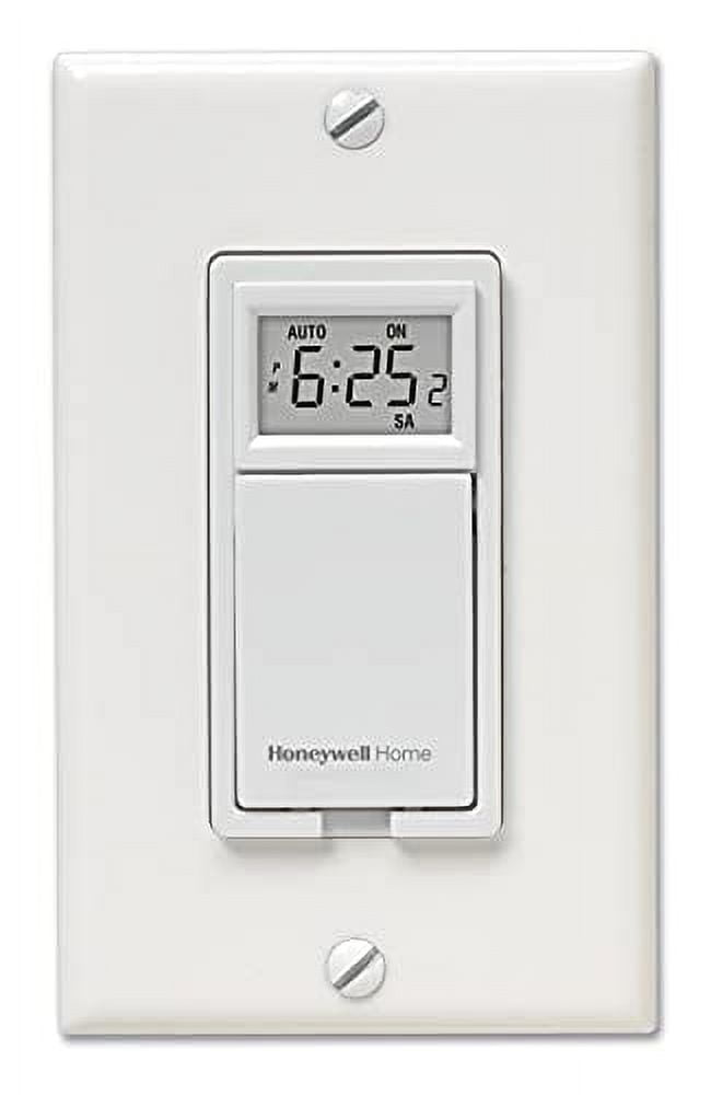 Honeywell RPLS730B1000/U RPLS730B1000 7-Day Programmable Light Switch ...