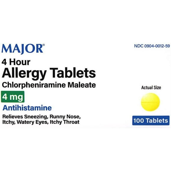 Chlorpheniramine Maleate 12 Mg