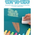 NewFamily Try-It Chalk Set – 6 Dustless Washable Chalks with Holder for ...