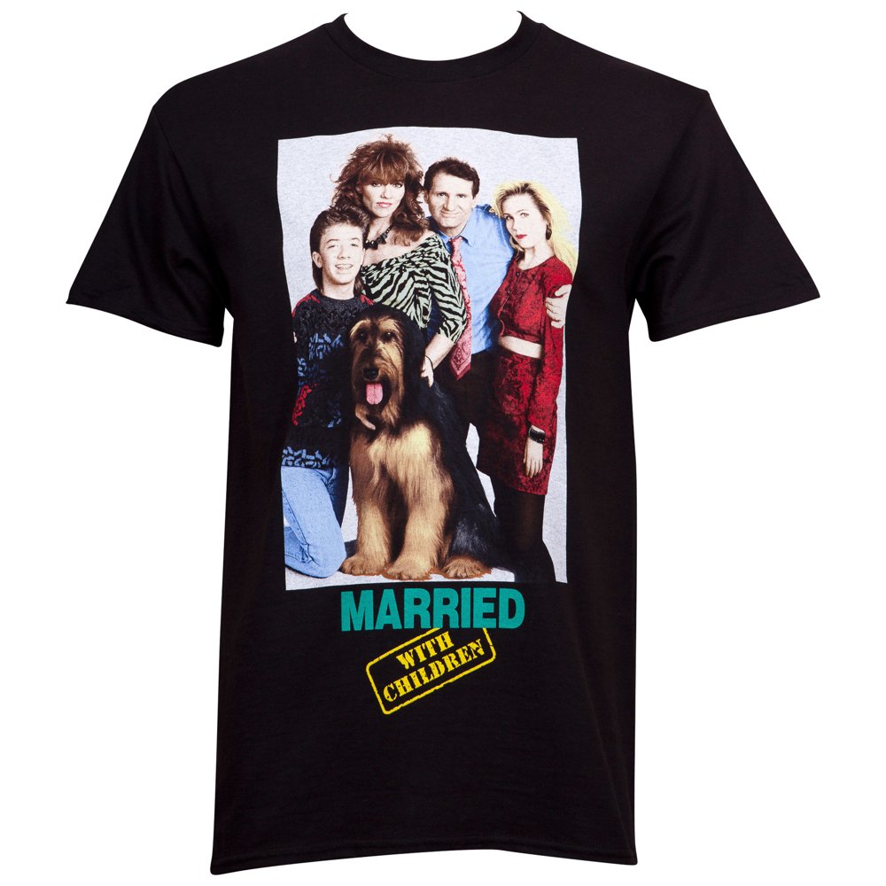 Married with Children - Married With Children Poster Men's Black T ...