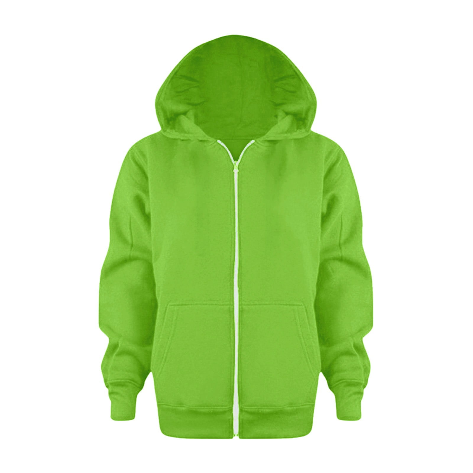 Click here for Sunyunnn Boys Zip Up Hooded Sweatshirt Solid Color... prices