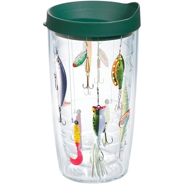 Tervis Fishing Lures Made in USA Double Walled Insulated Tumbler Travel ...