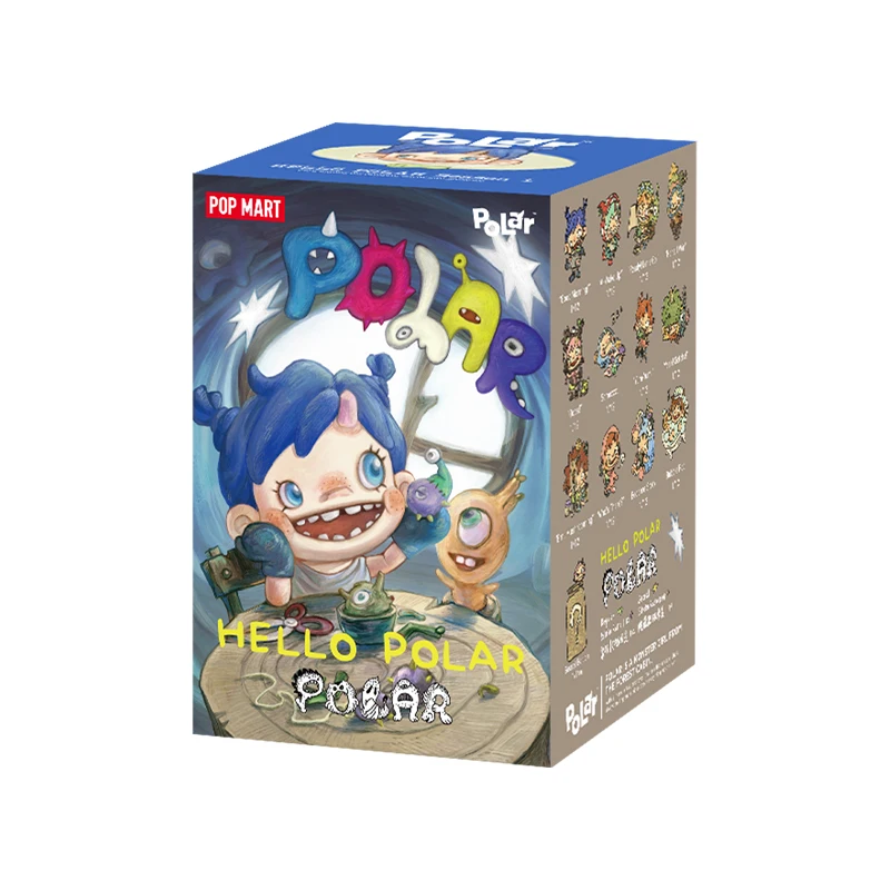 2025 POPMART POLAR HELLO POLAR Temporada 1 Serie Caja Sorpresa Juguetes ...