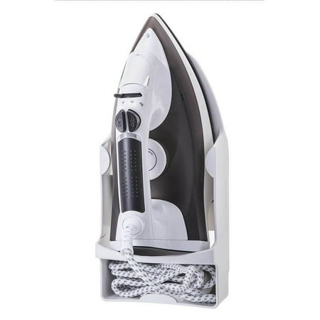 Electric Iron Storage Organizer, Iron Holder Widened White Prevent ...