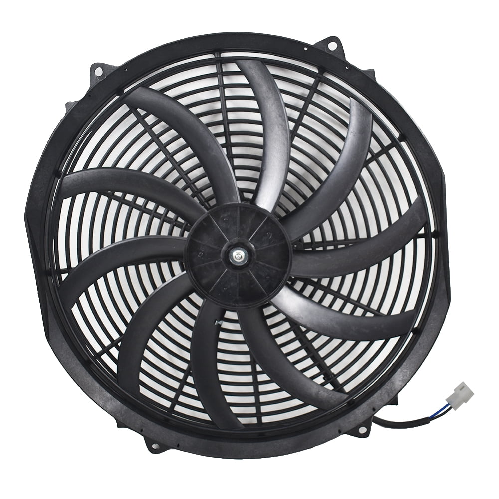 Genrics 16" Electric Radiator Fan HIGH 3000+CFM Thermostat Wiring ...