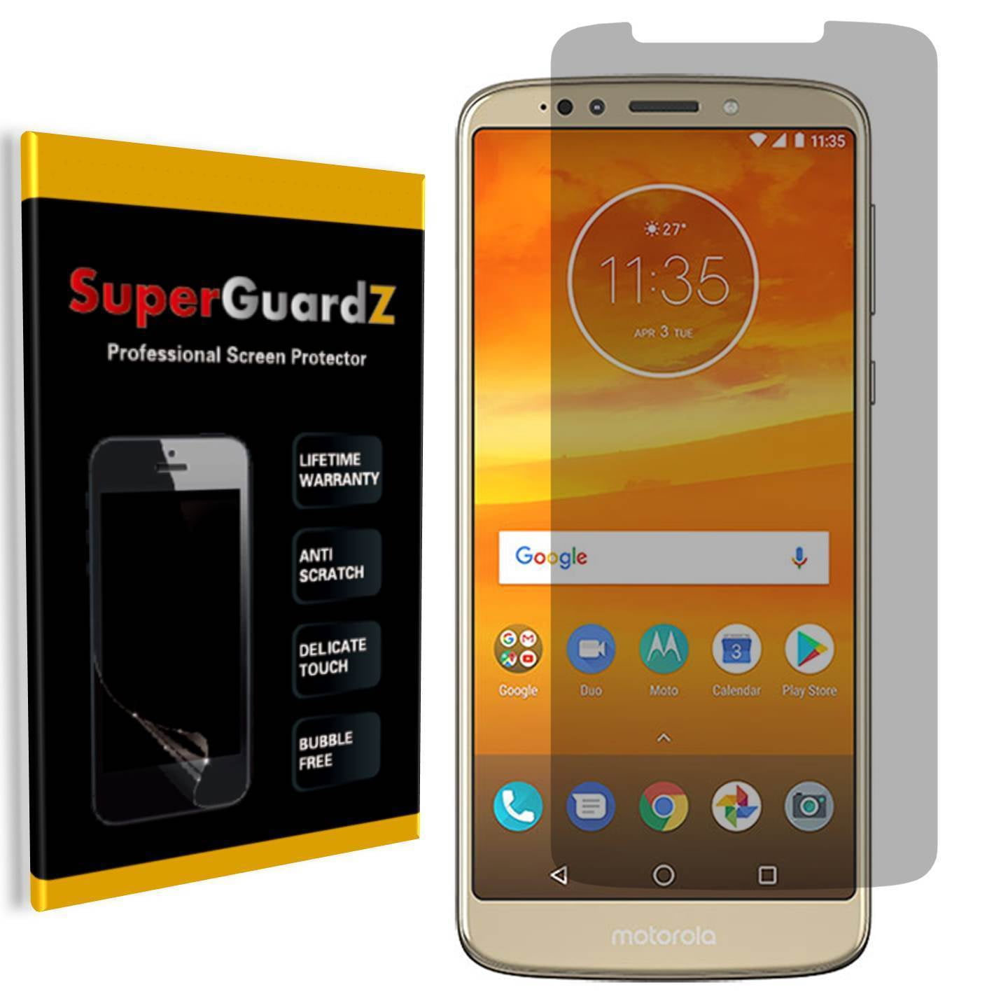 For Motorola Moto " E5 Plus " - SuperGuardZ Privacy Anti-Spy Screen ...