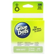 Glue Dots Mini Dots Adhesive Value Pack Sheets, 3/16 Inch, Clear, Pack ...