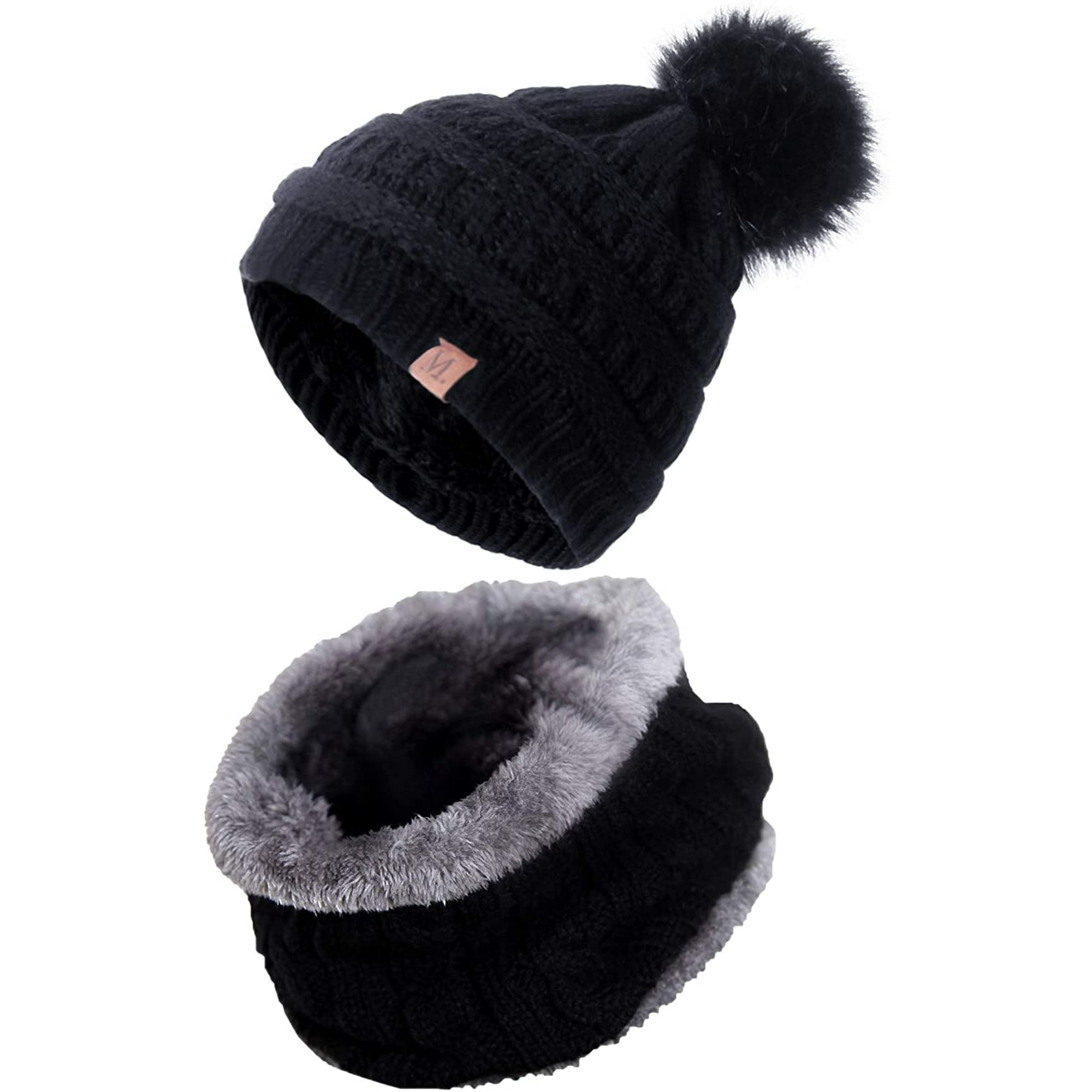 Click here for Cinhao Thick Soft Warm Knit Winter Hat For Women T... prices