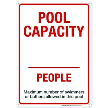 No Pets Allowed in Pool Area Sign, Pool Sign, - Walmart.com