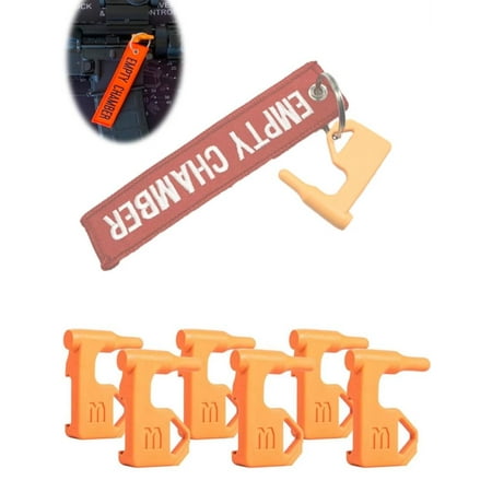 licenbar 8 Pack Chamber Safety Flag for Rifle Handgun Shotgun with ...