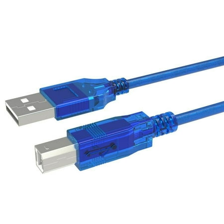5 Feet USB Printer Cable USB 2.0 A Male to B Male High Speed Data ...