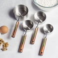 Baltique Marrakesh Collection 4-piece Measuring Cup Set Stainless Steel ...