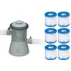 Intex Krystal Clear 2500 GPH Filter Cartridge Pump with Timer for ...