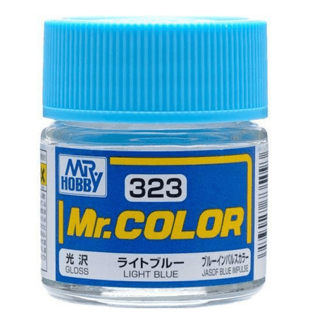 Mr. Color 323 - Light Blue Gloss/JASDF Blue Impulse (C323) Plastic ...