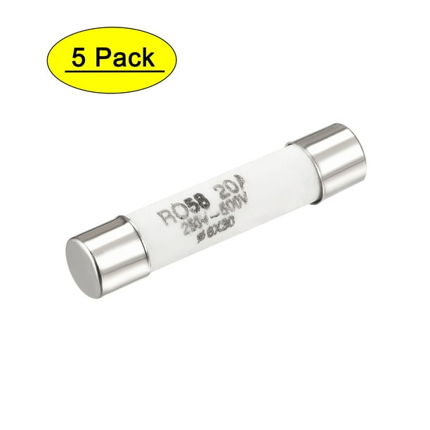 Unique Bargains Ceramic Cartridge Fuses 16A 500V Ceramic Fuses Fast ...