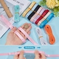 12Pcs 12 Colors Polyester Ribbon for Sewing Accessories Mixed Color 5/8 ...