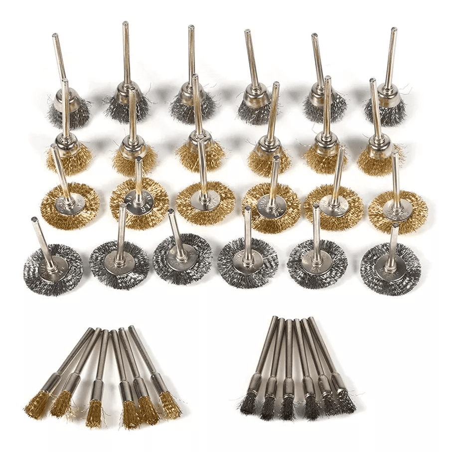 Juego de Cepillos de Alambre para Mototool Taladro 36pzs BLOOSOM ...