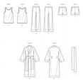 Simplicity Sewing Pattern 9931 -Men's Robe, Knit Tank Top, Pants and ...