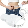 (4pc)Body Caliper Tape Waist Retractable Ruler Kit Measure Tool Health ...