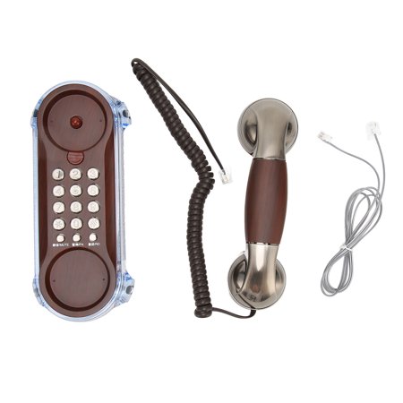 Retro Landline Phone, Blue Incoming Flash Landline Phone For Office For ...