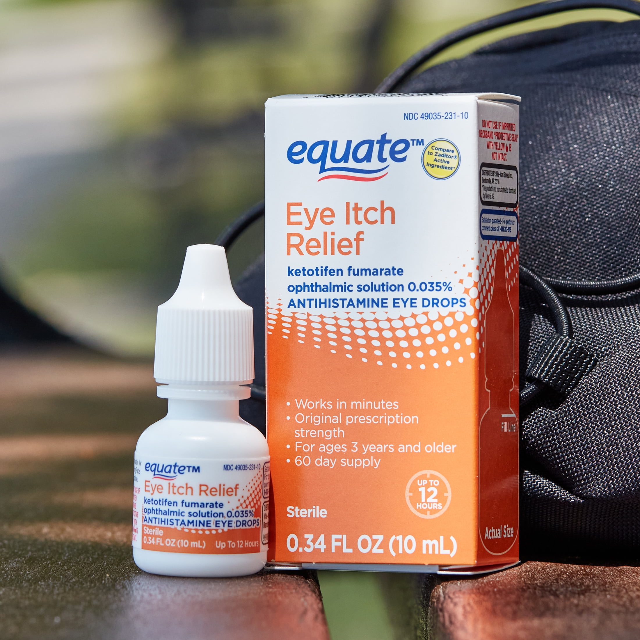 Equate Eye Itch Relief, Fast-Acting Allergy Relief, 0.34 fl oz in Nepal ...