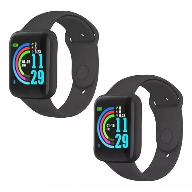 Smartwatch Y68 Reloj Inteligente Bluetooth Combo 2 Pcs D20 | Bodega ...