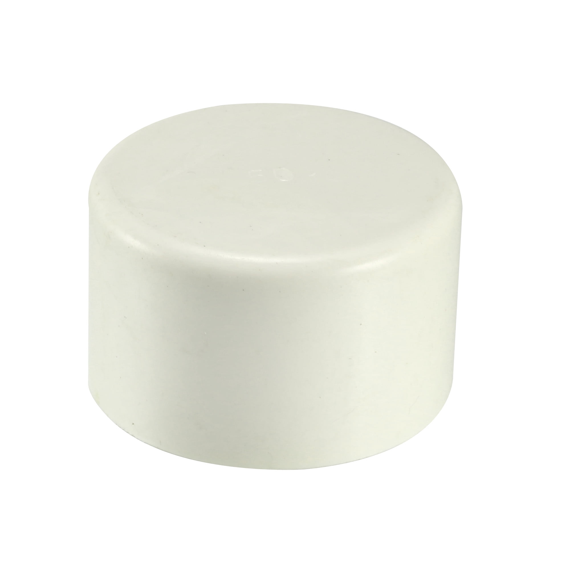50mm PVC Pipe Cap Fitting, Slip End Caps DWV(Drain Waste Vent) White 2 ...