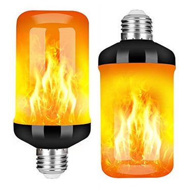 Lightahead LED Simulated Realistic Burning Fire Flame Effect Flickering ...