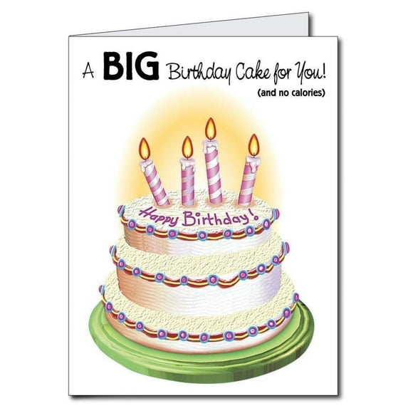Jumbo Greeting Cards Giant Birthday Card