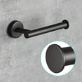 Aquaterior 5-Piece Bathroom Hardware Set, Stainless Steel, Dark Grey ...