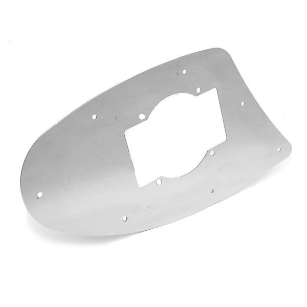 Larson TA090210 Mercury R-2131 Mirrored SS Boat Control Mounting Plate ...