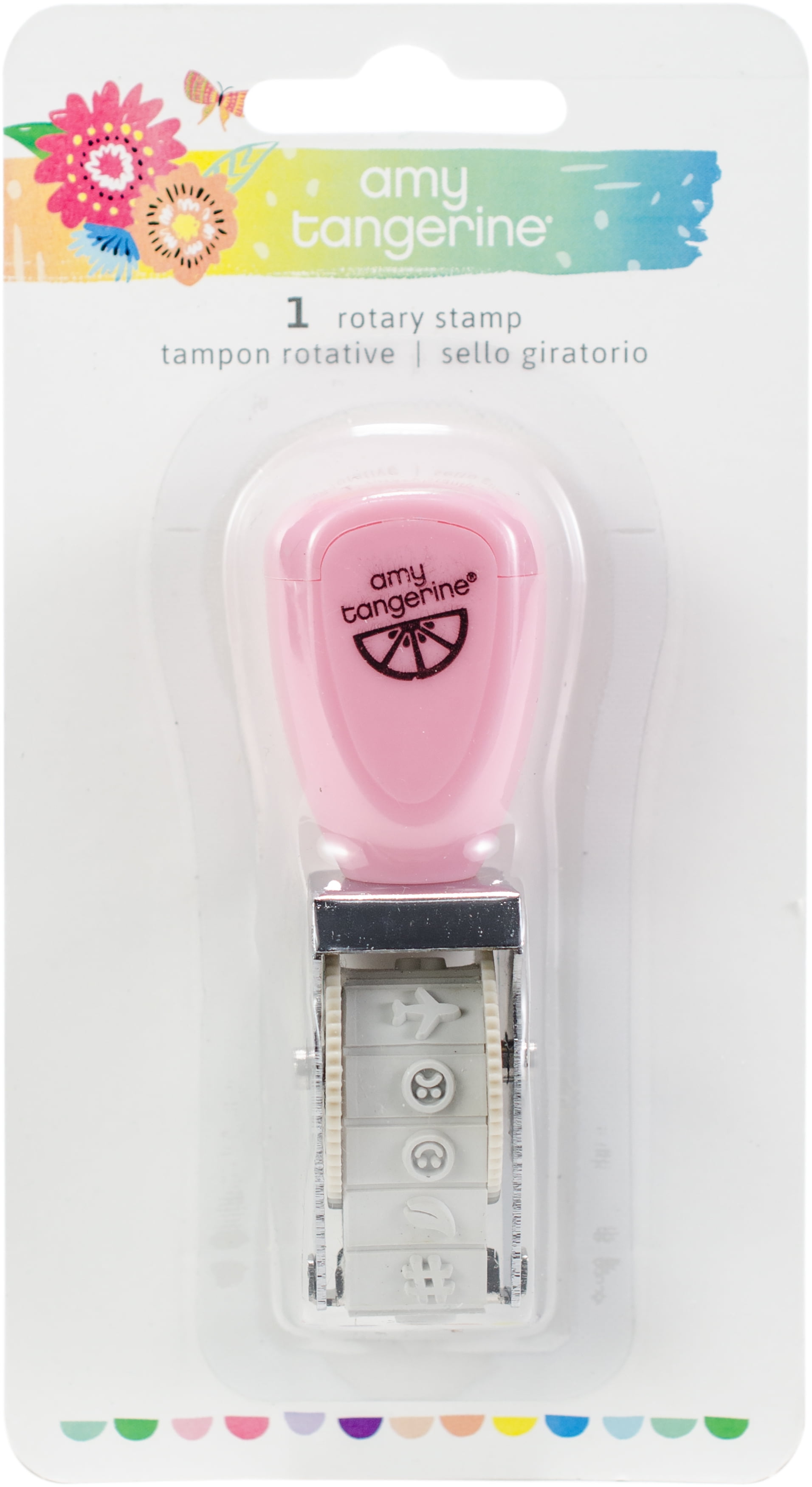 Amy Tan Sunshine & Good Times Rotary Stamp-Icons - Walmart.com